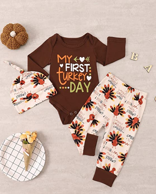 10 Best Baby Boy Thanksgiving Outfits on Amazon.