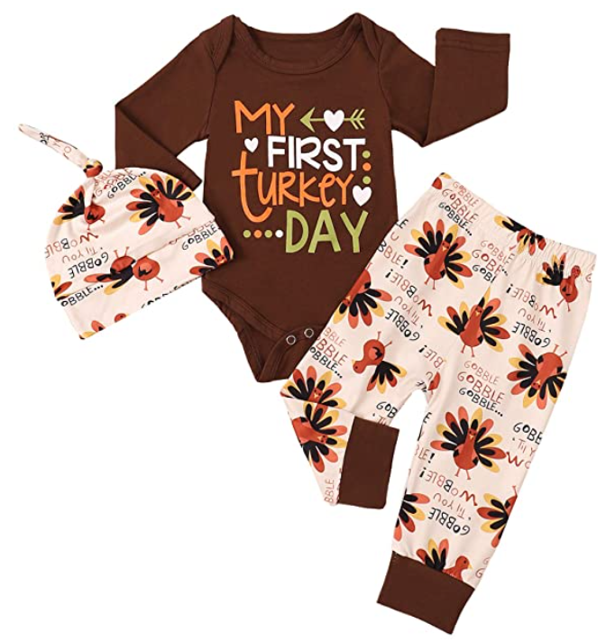 The best baby boy Thanksgiving outfits.