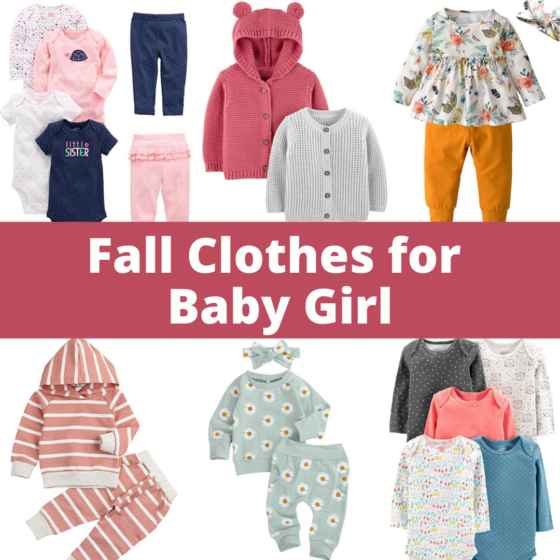 10 Cutest Fall Clothes for Baby Girl on Amazon.