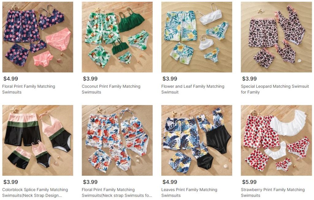 10 Best Places to Buy Family Matching Swimsuits.